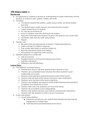 376 essay exam - 376 - Play is a large part of a students development ...