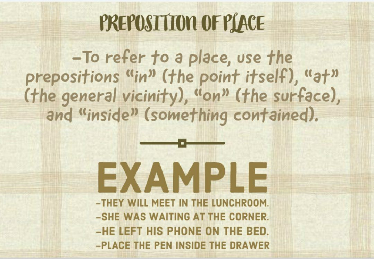 Preposition - English notes for essay in SPM - SMK Maxwell, Kuala ...