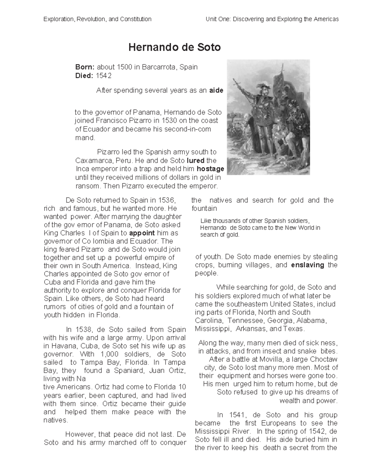 Hernando de Soto - ejbvhkjx3vbejbkhw - Exploration, Revolution, and ...