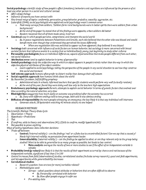 Psych 2c03 outline - We recognize and acknowledge that McMaster ...