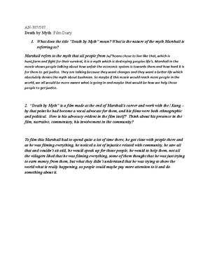 Ethnographic Film - In our world full of new technologies film is one ...