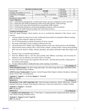BECL404 -Manual - Communication Laboratory - Expt. Title of Experiments ...