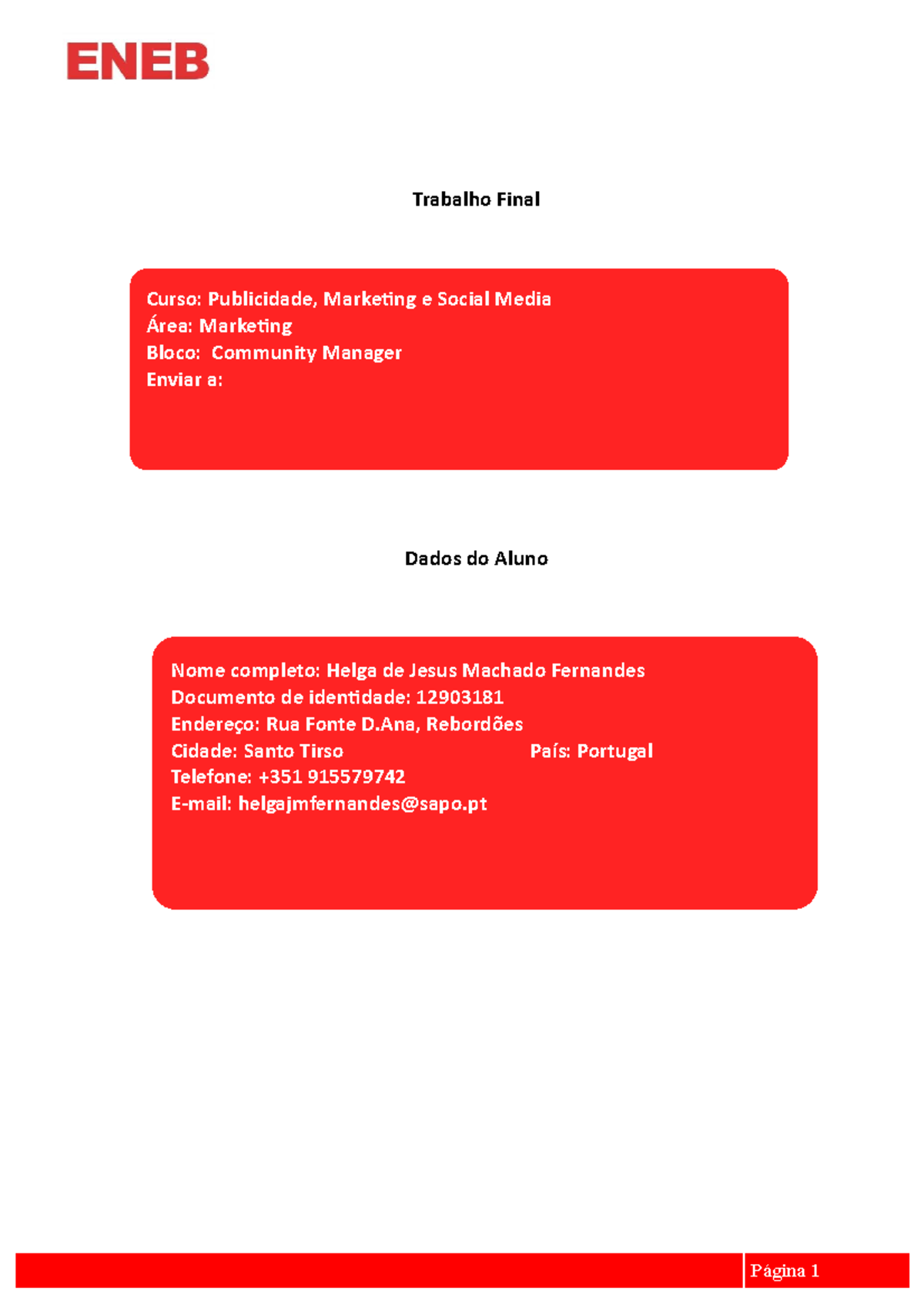 Community Manager Fernandes Helga 16032023 - Curso: Publicidade ...
