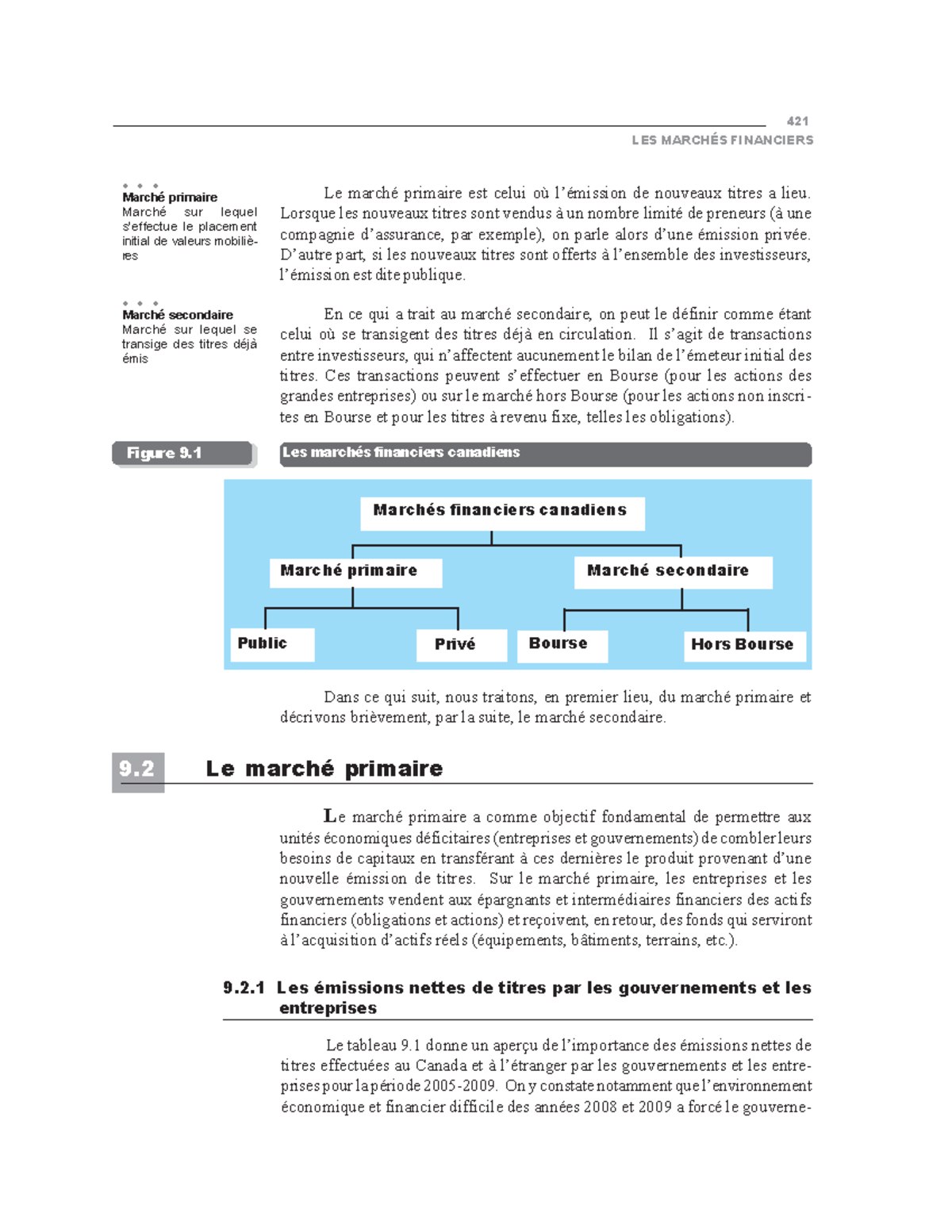 article de finance plan de cour - LES MARCH.. FINANCIERS Le marchÈ ...