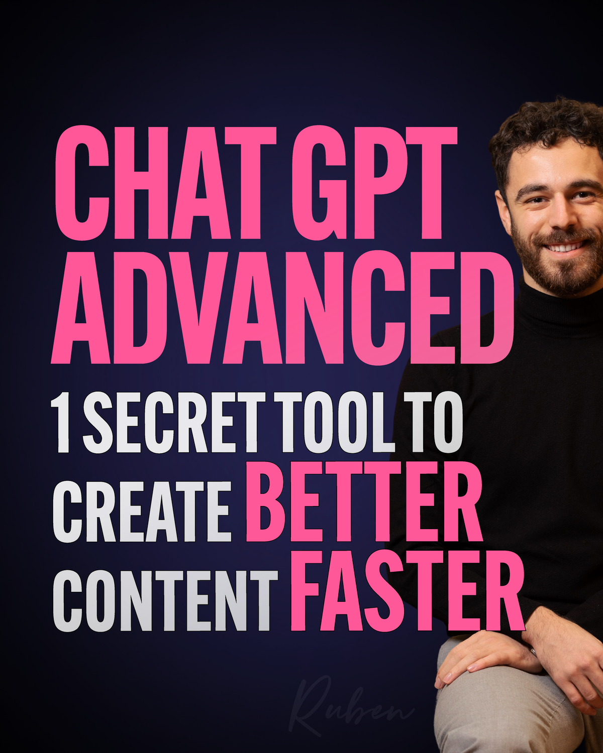 Chat GPT Advanced Tutorial - 1 secret tool to create content BETTER Faster chat gpt advanced you ...
