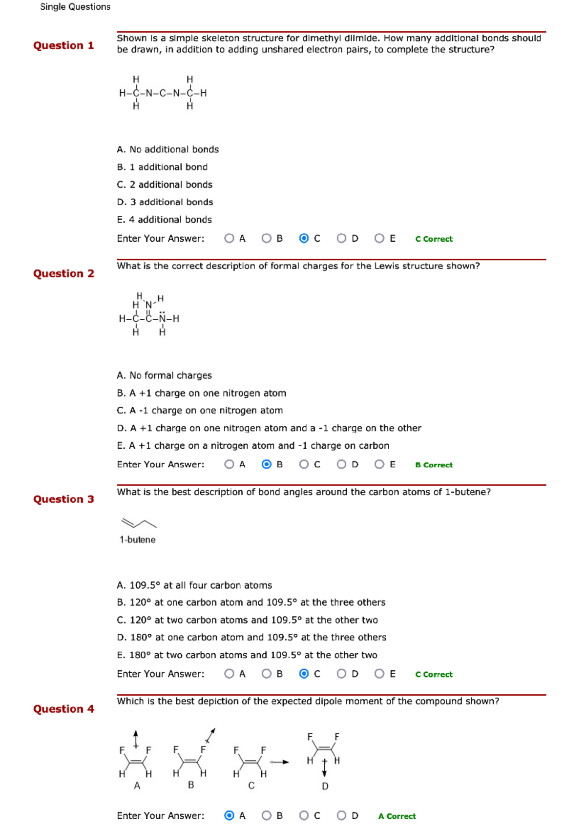 Practice Questions 1 - CHE 321 - SBU - Studocu