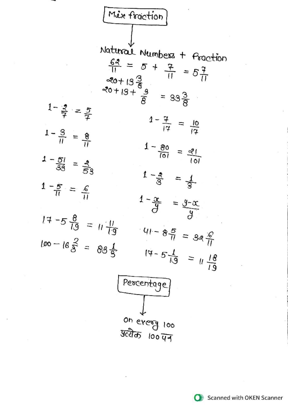 1 - Percentage chapter notes - B.Sc(P) Physical Science - Studocu