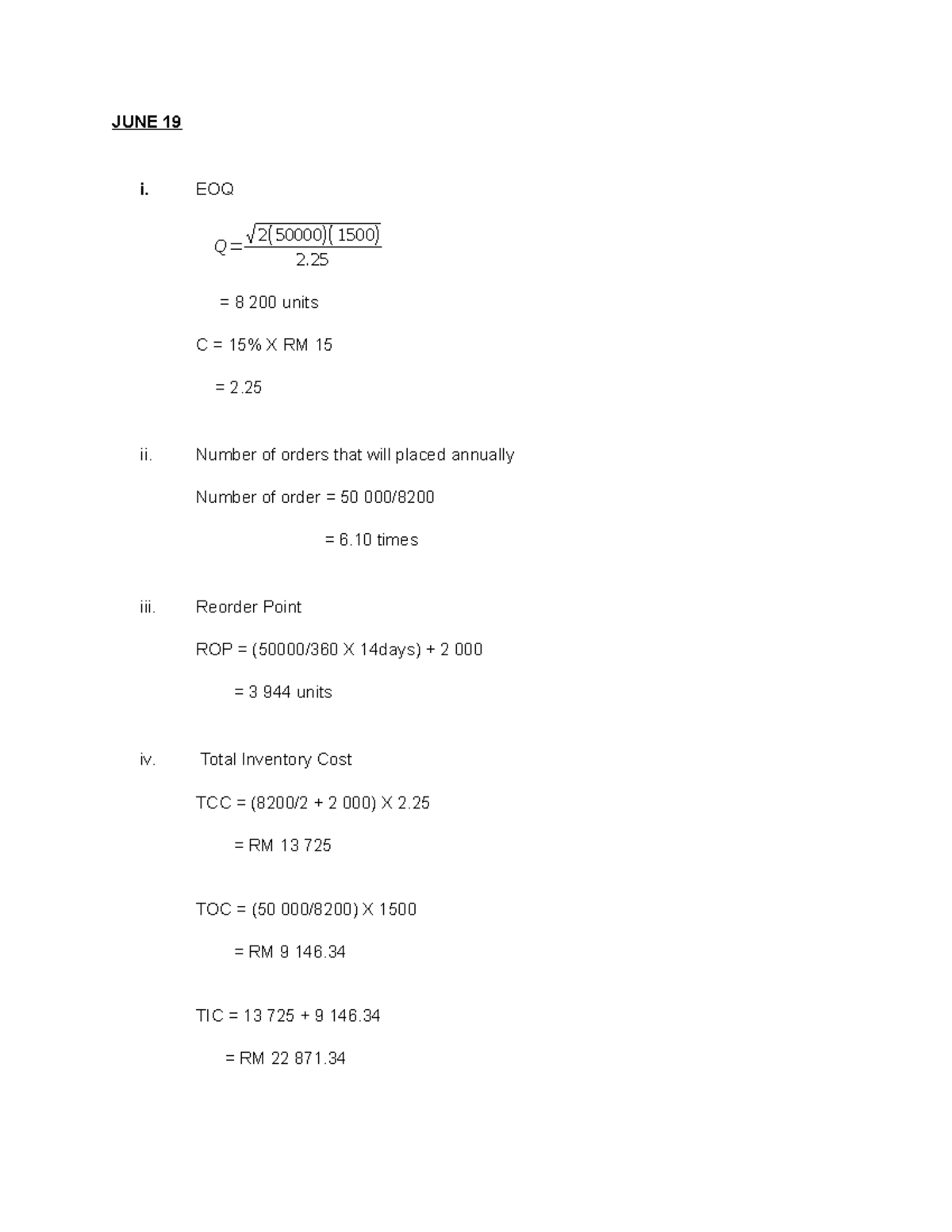 Chapter 8 Correction - FIN242 TUTORIAL - Fundamentals of Finance - UiTM ...