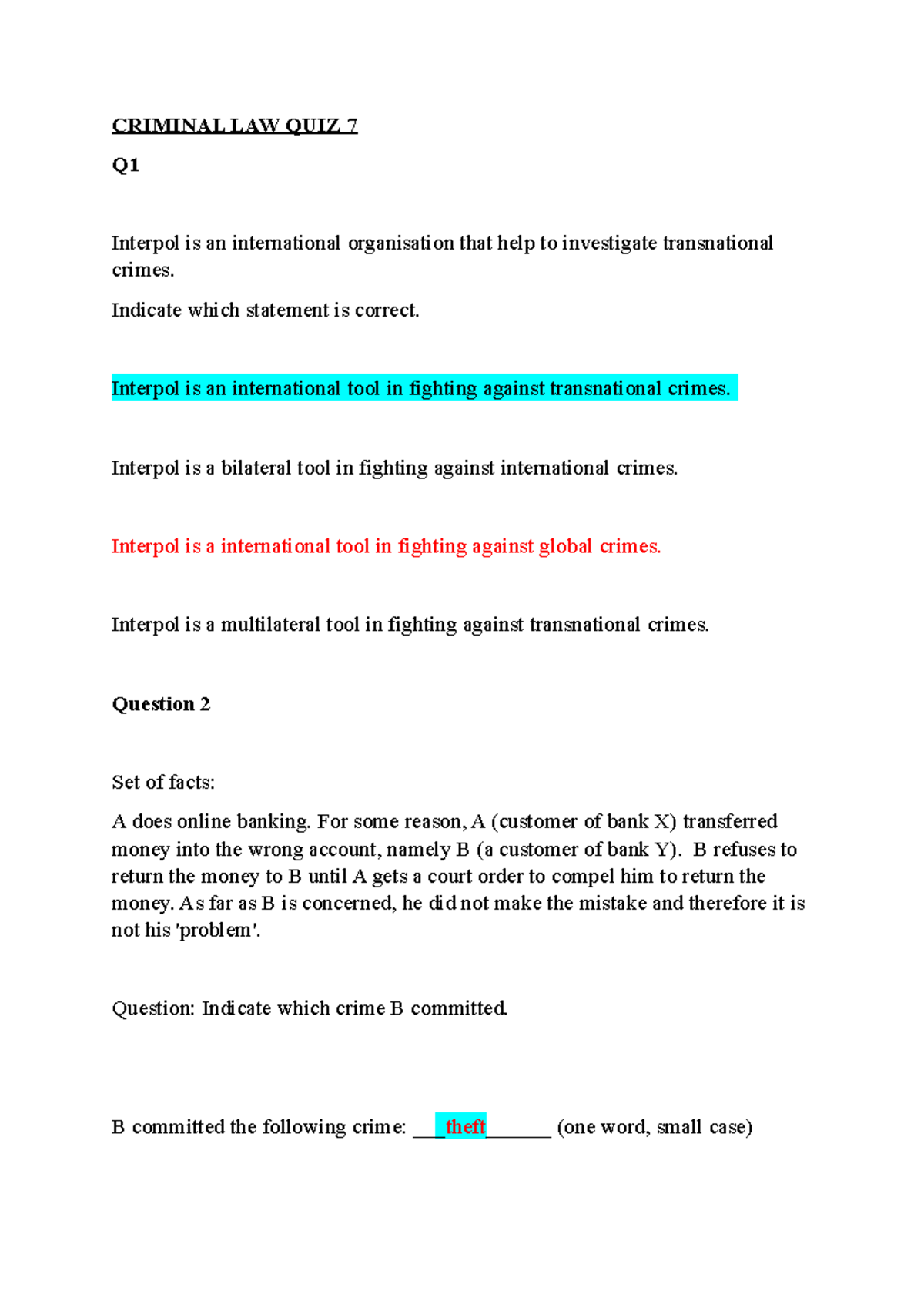 Criminal LAW QUIZ 7[14385 ].docx edited version AN - CRIMINAL LAW QUIZ ...