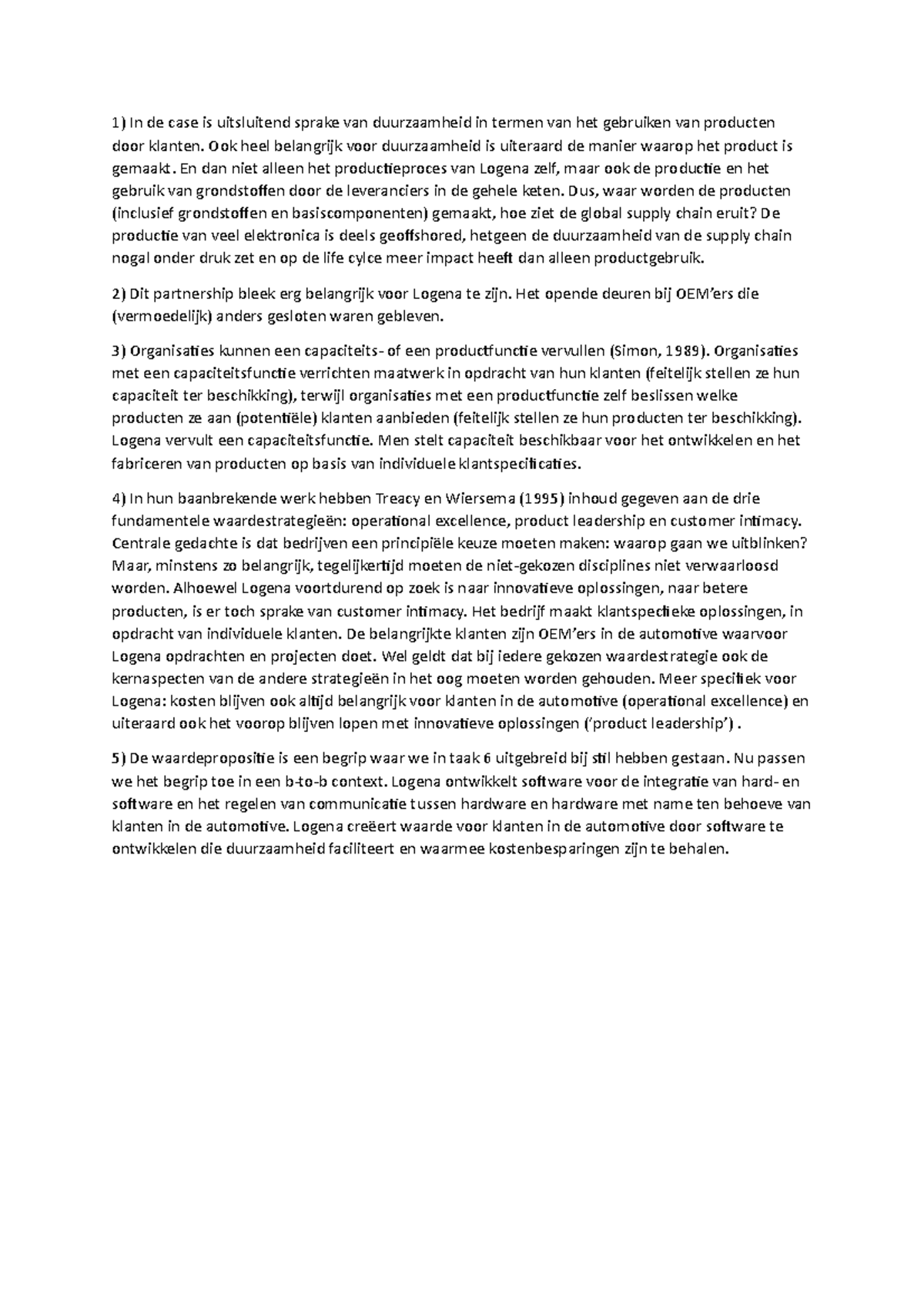 Opdracht 8.3 Case Logena Automotive – groei in tijden van crisis OU ...