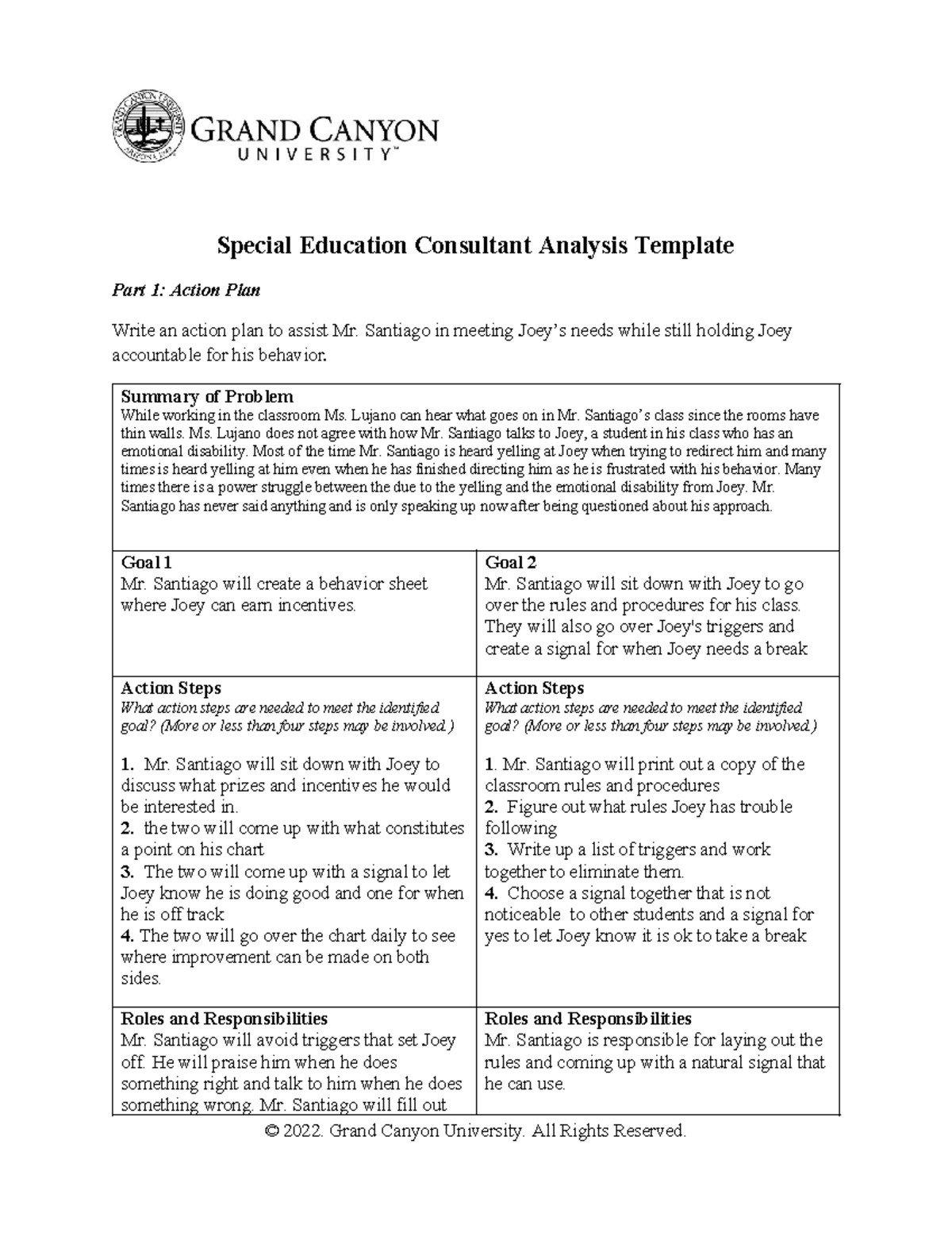 Special Education Consultant Template - Special Education Consultant ...