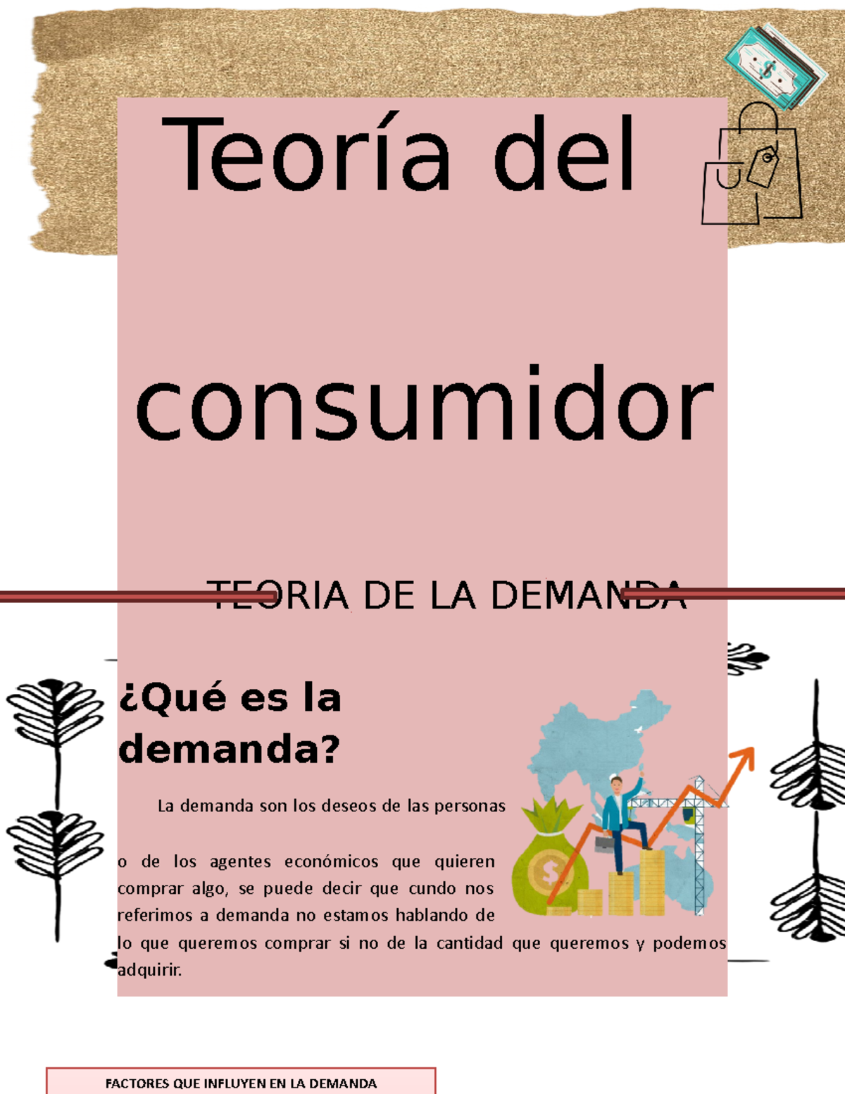 Teor Ã a del consumidor - Marketing - Teoría del consumidor TEORIA DE LA DEMANDA ¿Qué es la ...