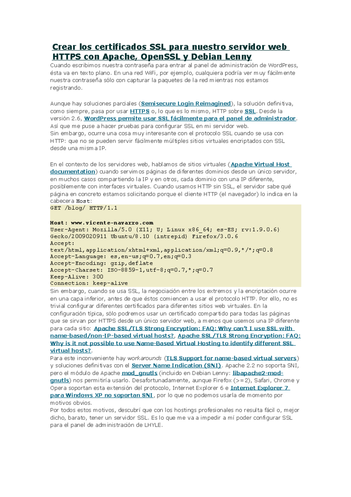 Certificados ssl - Crear los certificados SSL para nuestro servidor web HTTPS con Apache ...