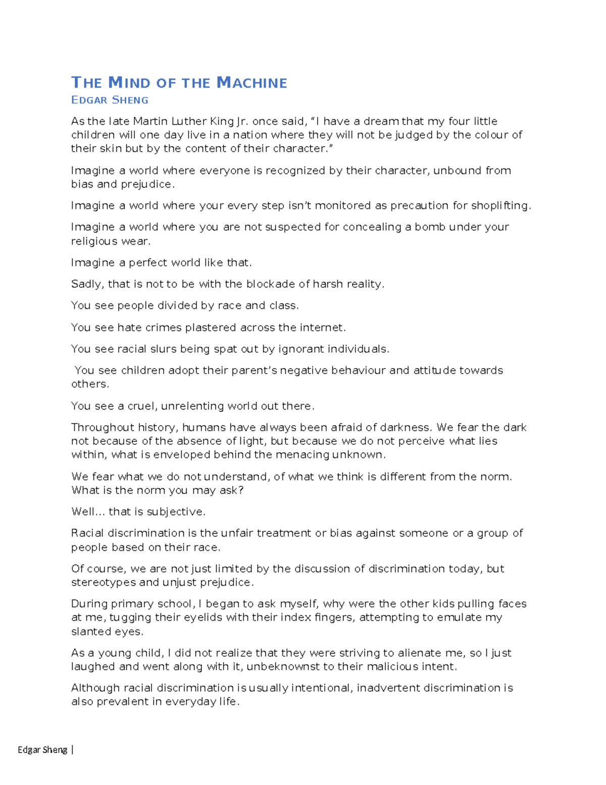 Whitlam Speech - jkkjj jk kj kj - Edgar Sheng | THE MIND OF THE MACHINE ...