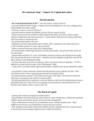 The American Yawp Chapter 15 Reconstruction.docx - Introduction After ...