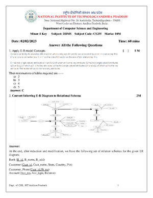 351456131 Solutions Manual Fundamentals of Database Systems 6th Edition ...