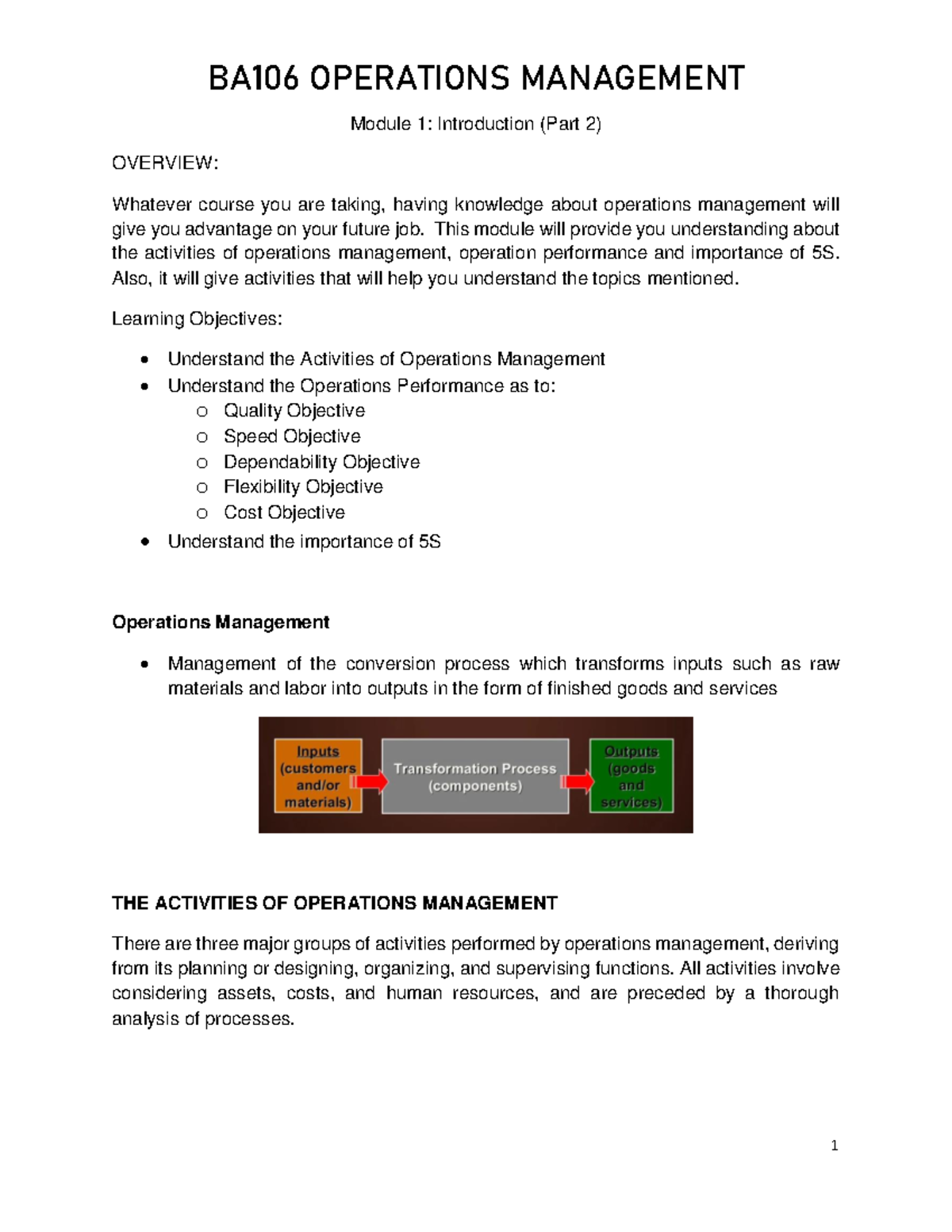Module 1 - Part 2 marketing management - Module 1: Introduction (Part 2) OVERVIEW: Whatever ...