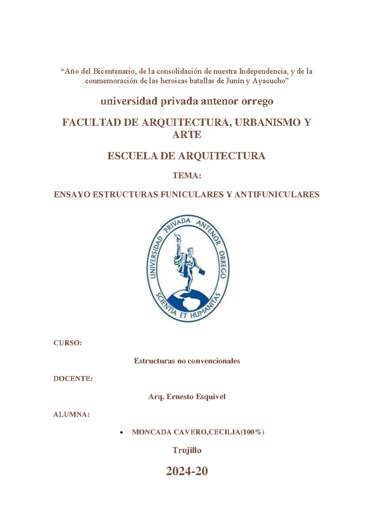 T01 Moncadacavero - ENSAYO DE ESTRUCTURAS FUNICULARES Y ANTIFUNICULARES ...