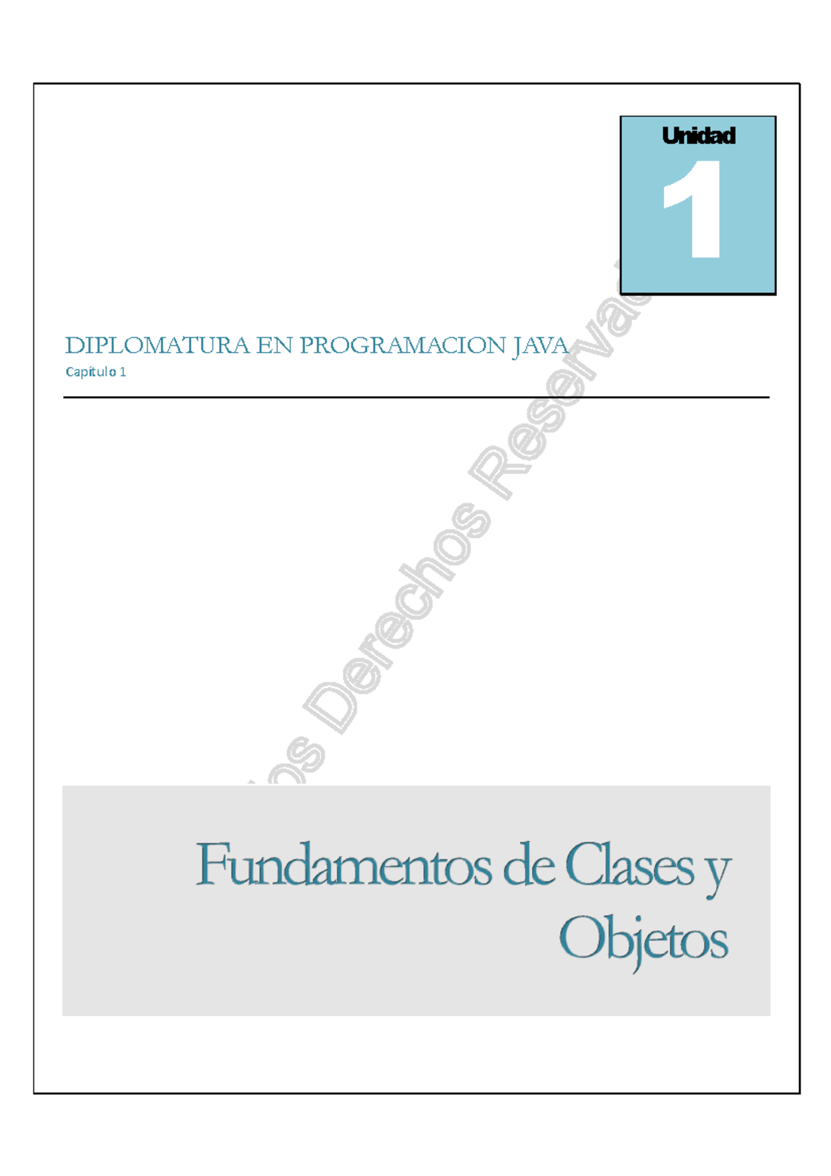 CapÍtulo 01 - Capitulo 1 - Unidad 1 DIPLOMATURA EN PROGRAMACION JAVA ...