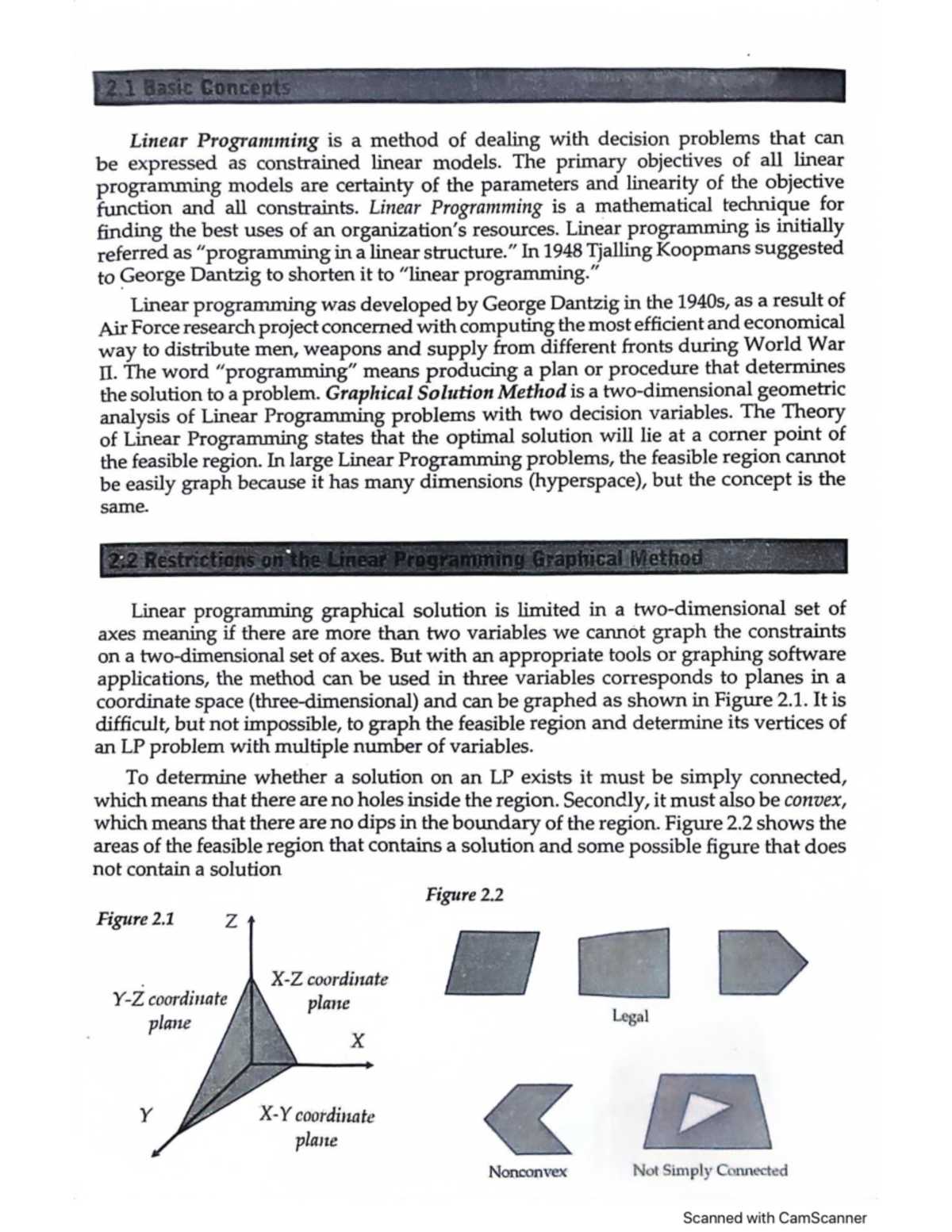 Linear Programming Graphical Method - 2 Basic Concepts Linear ...