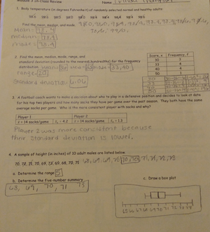Module 3.1-3.6 In Class Assignments - MAT141 - Studocu