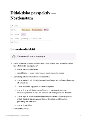 Strukturalism och narratologi - Strukturalism och narratologi Class ...