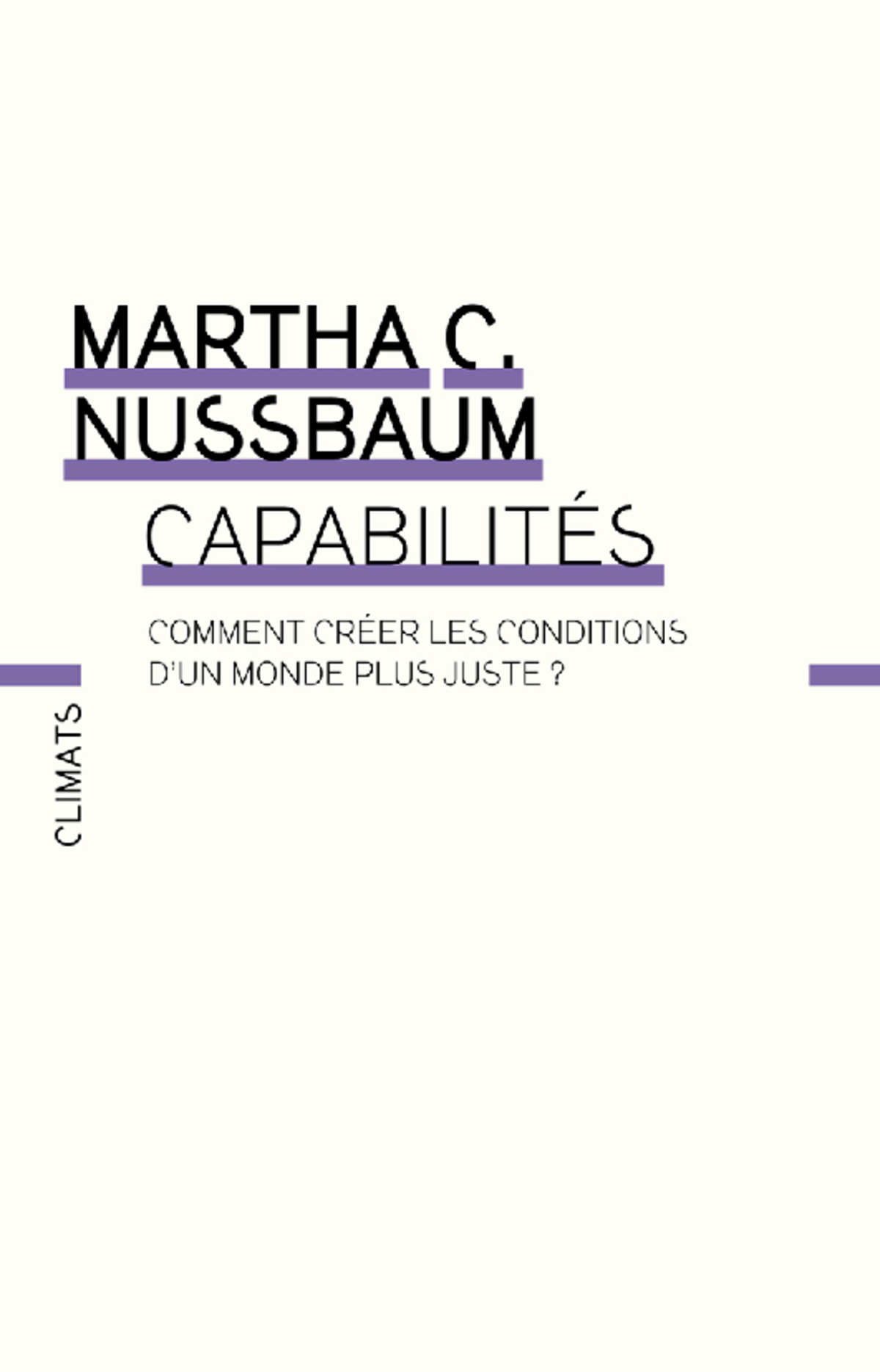 Extrait de texte - Capabilites de Martha C - Martha C. Nussbaum ...