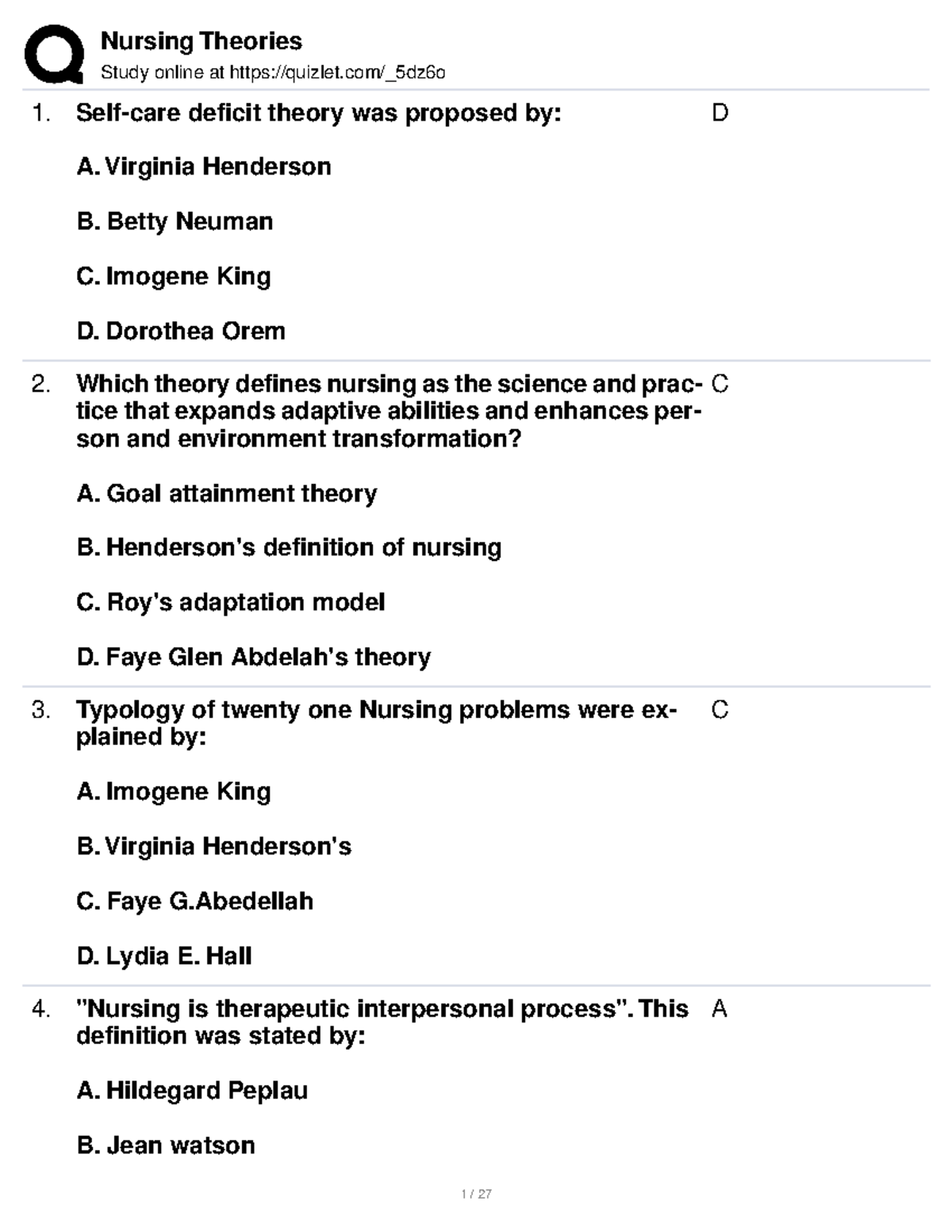 TFN EXAM FOR Midterm - Good luck - Study online at quizlet/_5dz6o Self ...