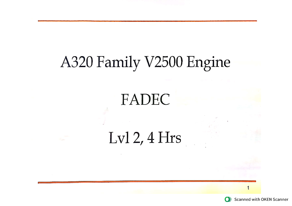 Fadec by good engineering services - A320 Family V2500 Engine FADEC Lvl ...