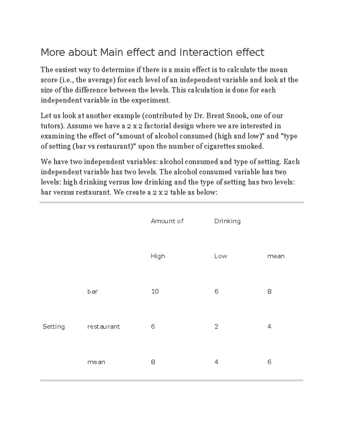 Save4 - ................. - More about Main effect and Interaction ...