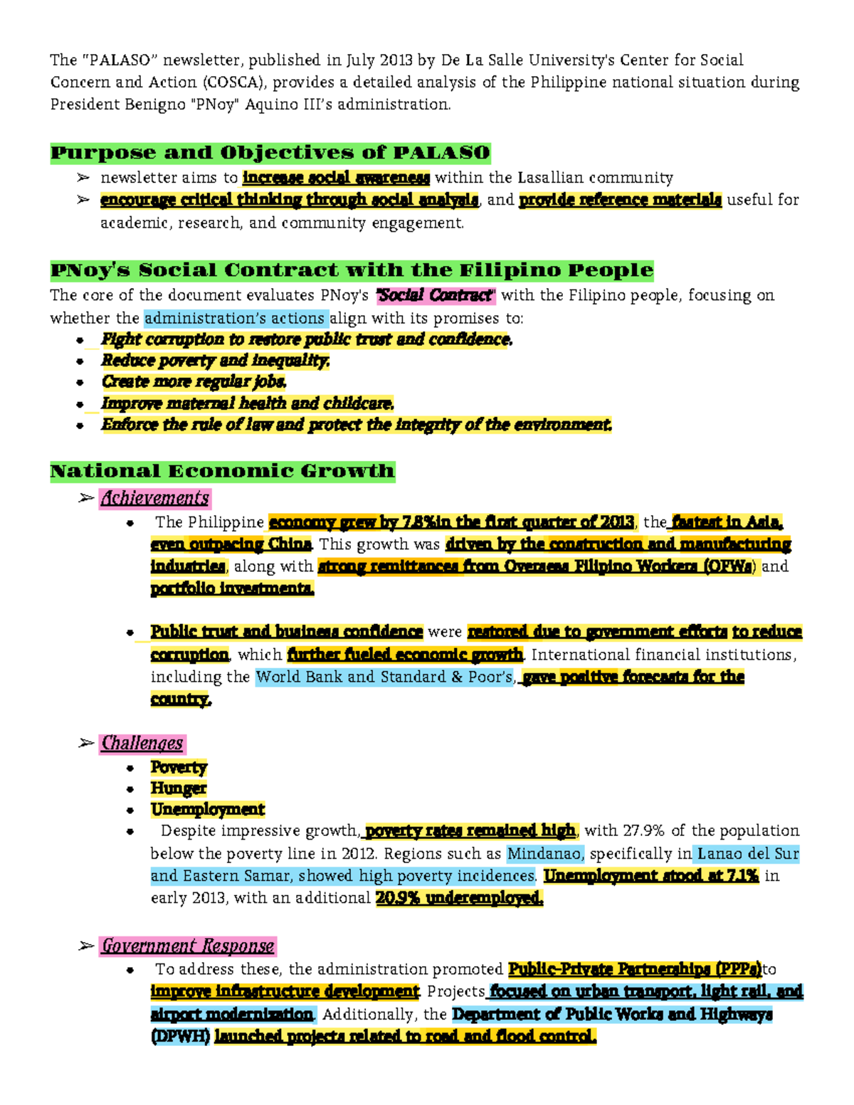 𝑹𝑬𝑽𝑰𝑬𝑾𝑬𝑹- 𝘗𝘏 𝘗𝘖𝘓𝘐𝘛𝘐𝘊𝘈𝘓 𝘛𝘏𝘖𝘜𝘎𝘏𝘛 (𝙿𝙰𝙻𝙰𝚂𝙾) - The “PALASO” newsletter ...