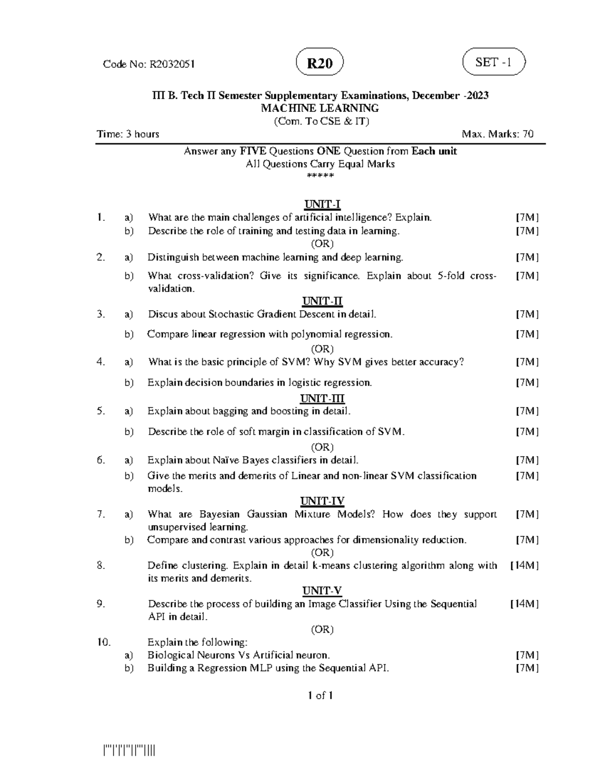Machine- Learning-DEC-2023 - |'''|'|'|''||'''|||| III B. Tech II ...