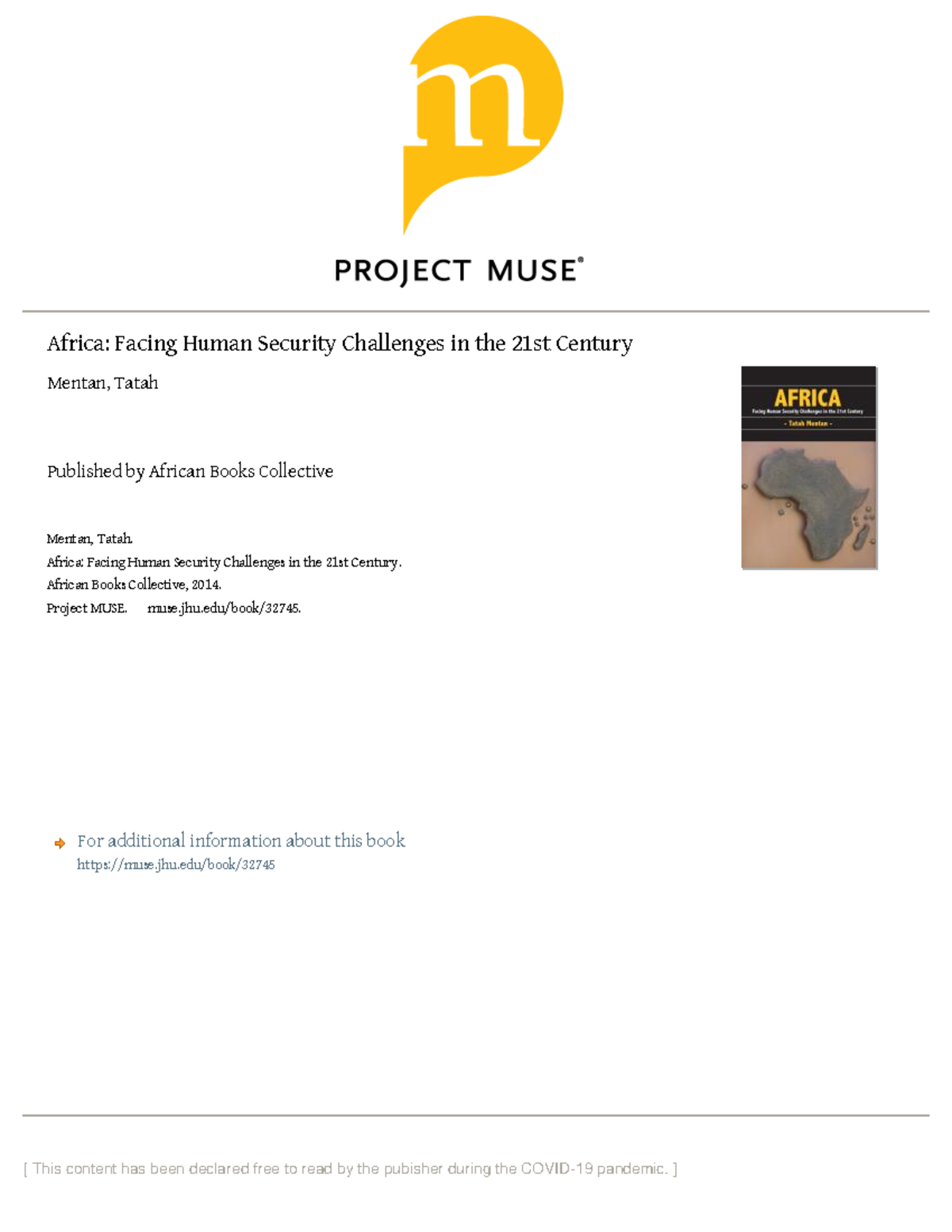 Project muse 32745-1243606Africa: Beyond Recovery Thandika Mkandawire ...