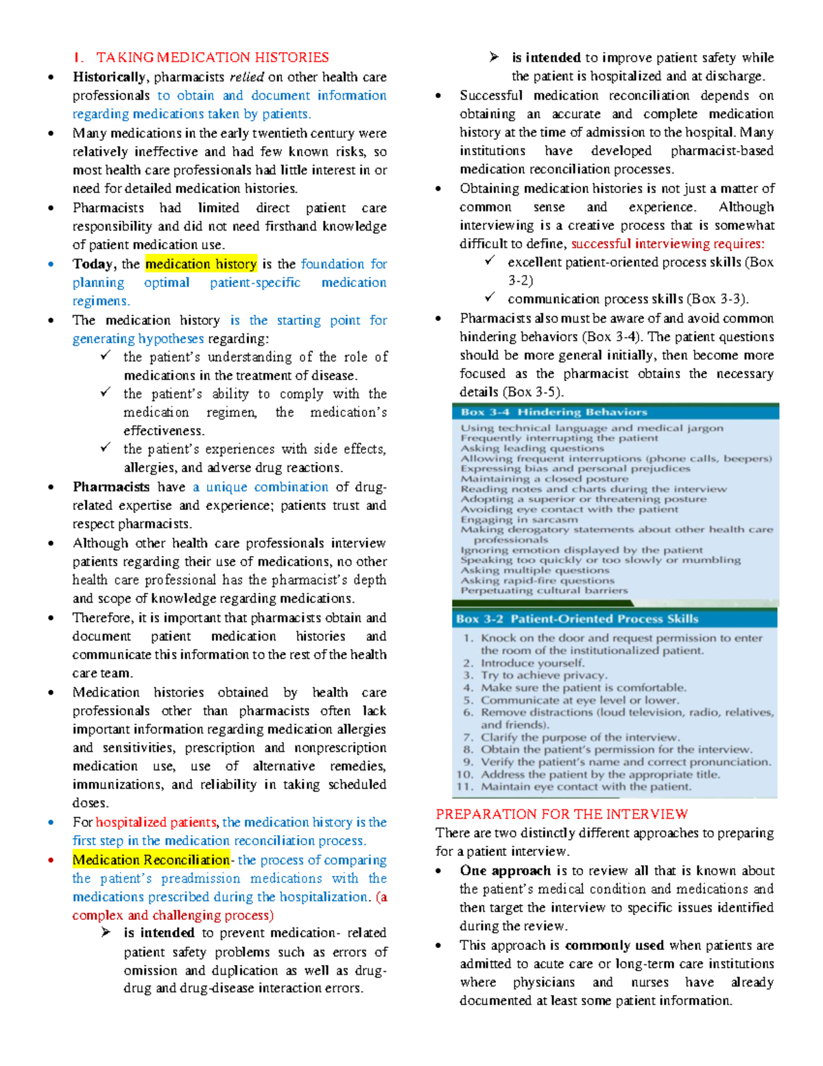 Midtrem reviwer CPP1 - Hope this will be helpful to all pharmacy ...
