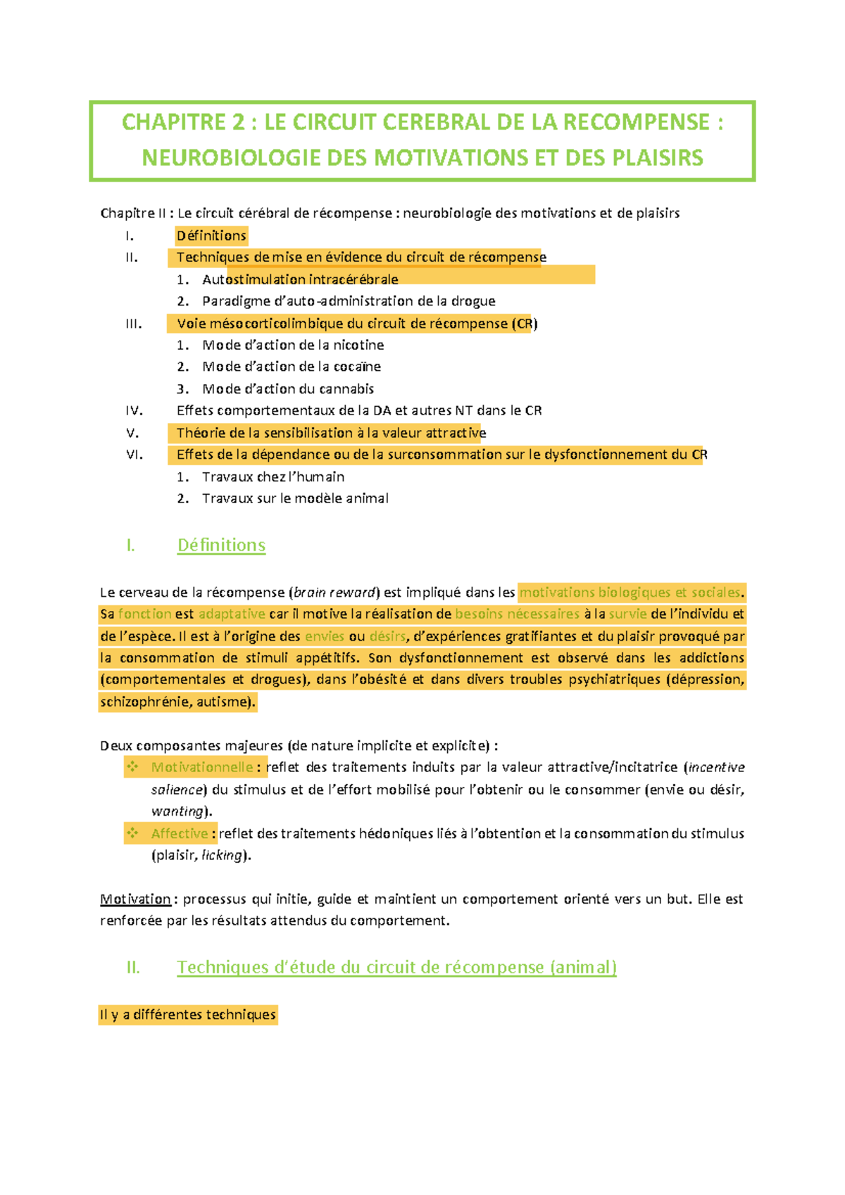 Chapitre 2 Neurosciences Warning Tt Undefined Function 32 Warning Tt Undefined Function