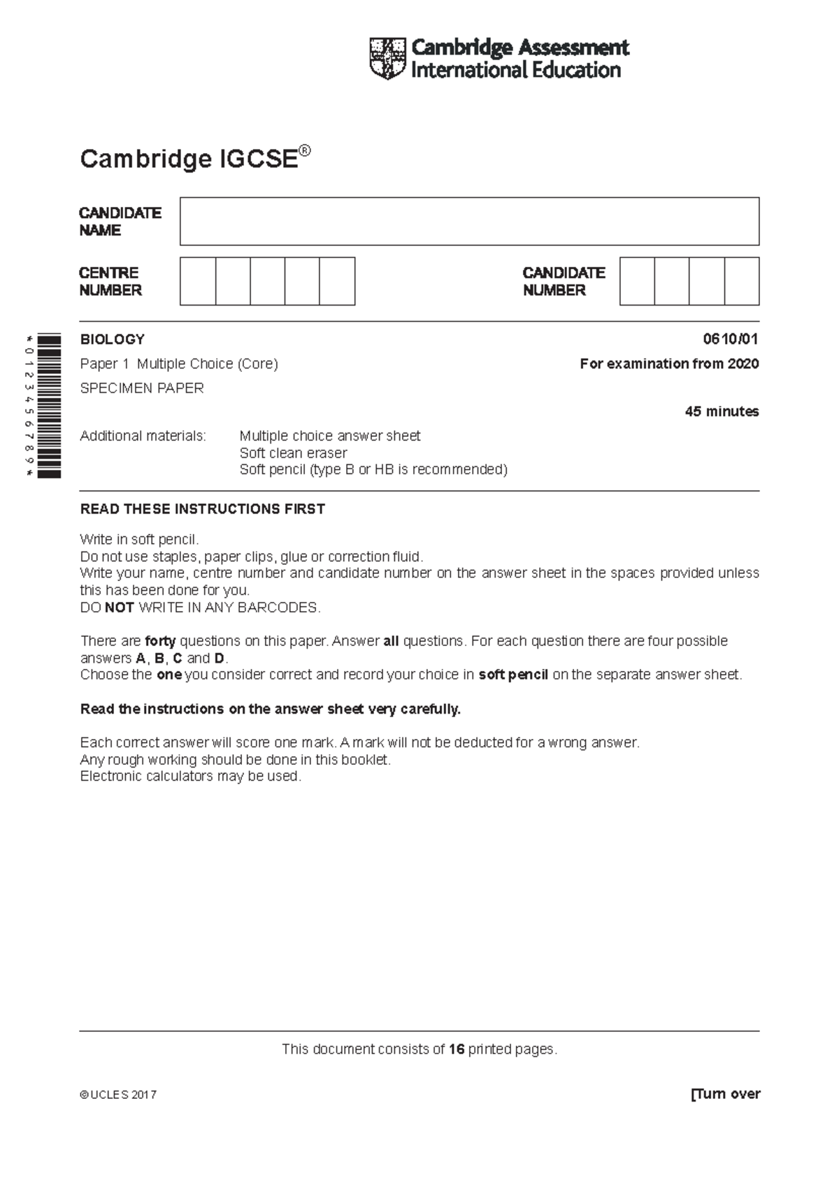 415876 2020 specimen paper 1 - This document consists of 16 printed ...