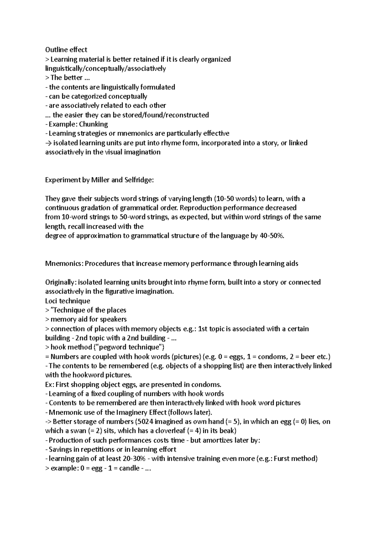Outline effect - Introduction To Psychology - Outline effect Learning ...