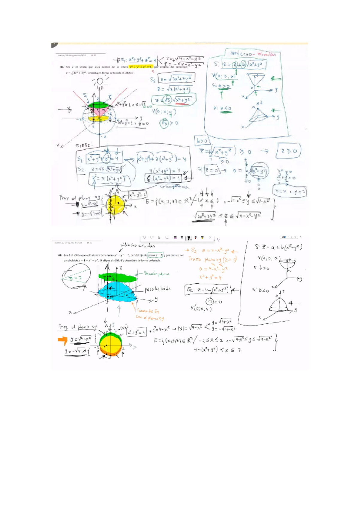 Calculo 2 taller - Cálculo 2 - Studocu