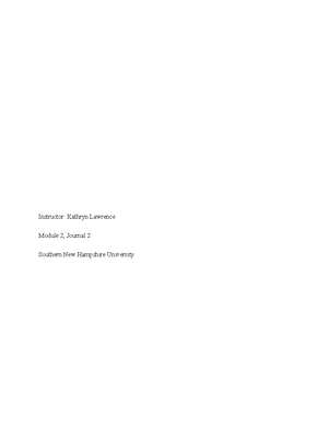 PSY222 Module Two Activity - Module Two Activity Amanda McKeehan ...