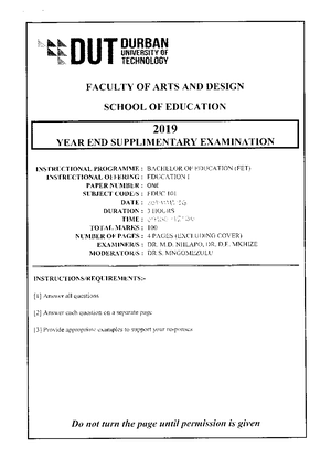 White paper 6 - Schools - EDUCATION WHITE PAPER 6: THE PRIMARY SOUTH ...