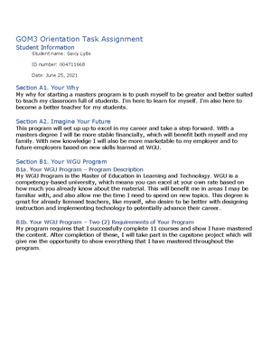Orientation Task Template Final - GOM4 Orientation Task Assignment Template Note: Source ...