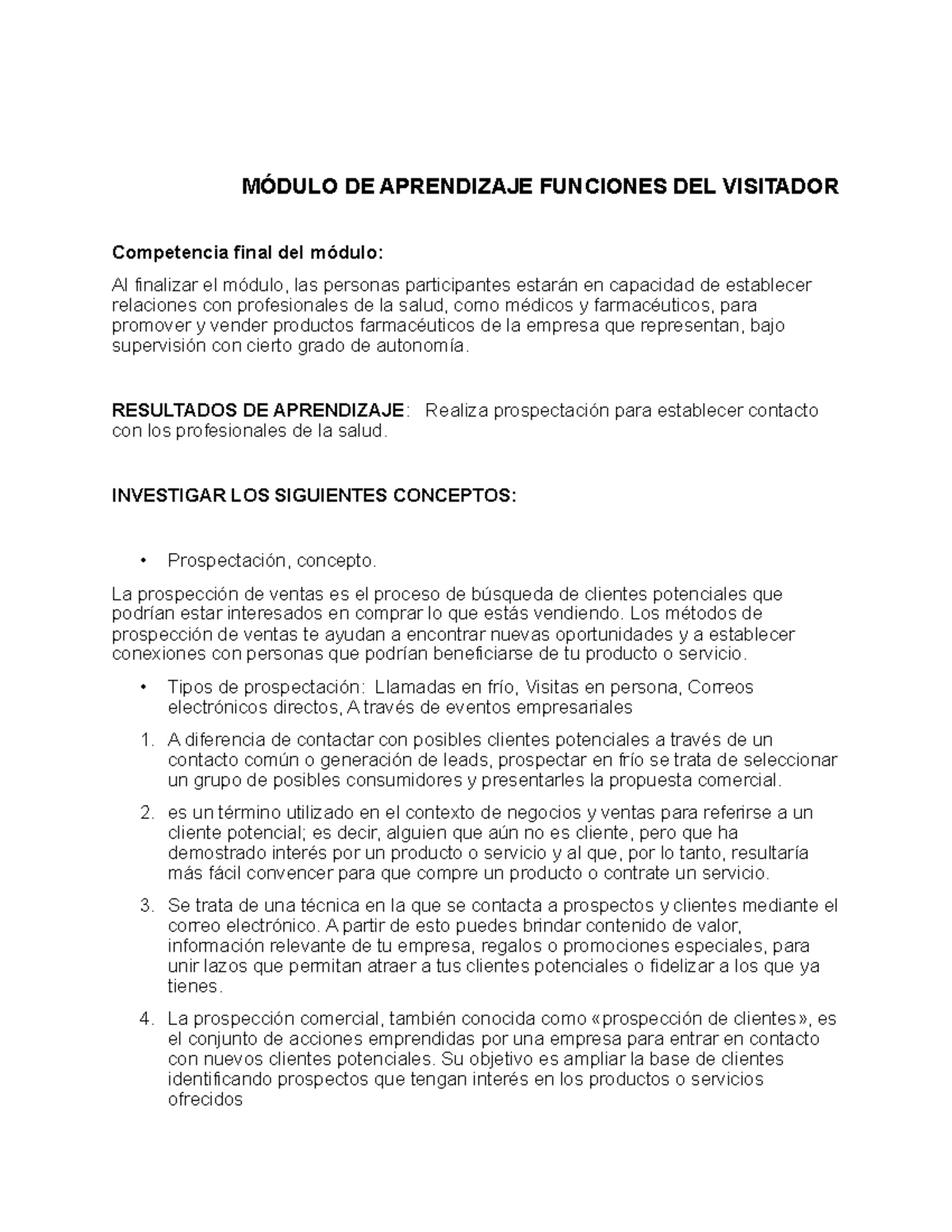 Actividad 1mod4 - ggggg - MÓDULO DE APRENDIZAJE FUNCIONES DEL VISITADOR ...