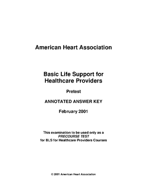 Basic Life Support Notes - Notes for BLS Certification Five Fears of ...