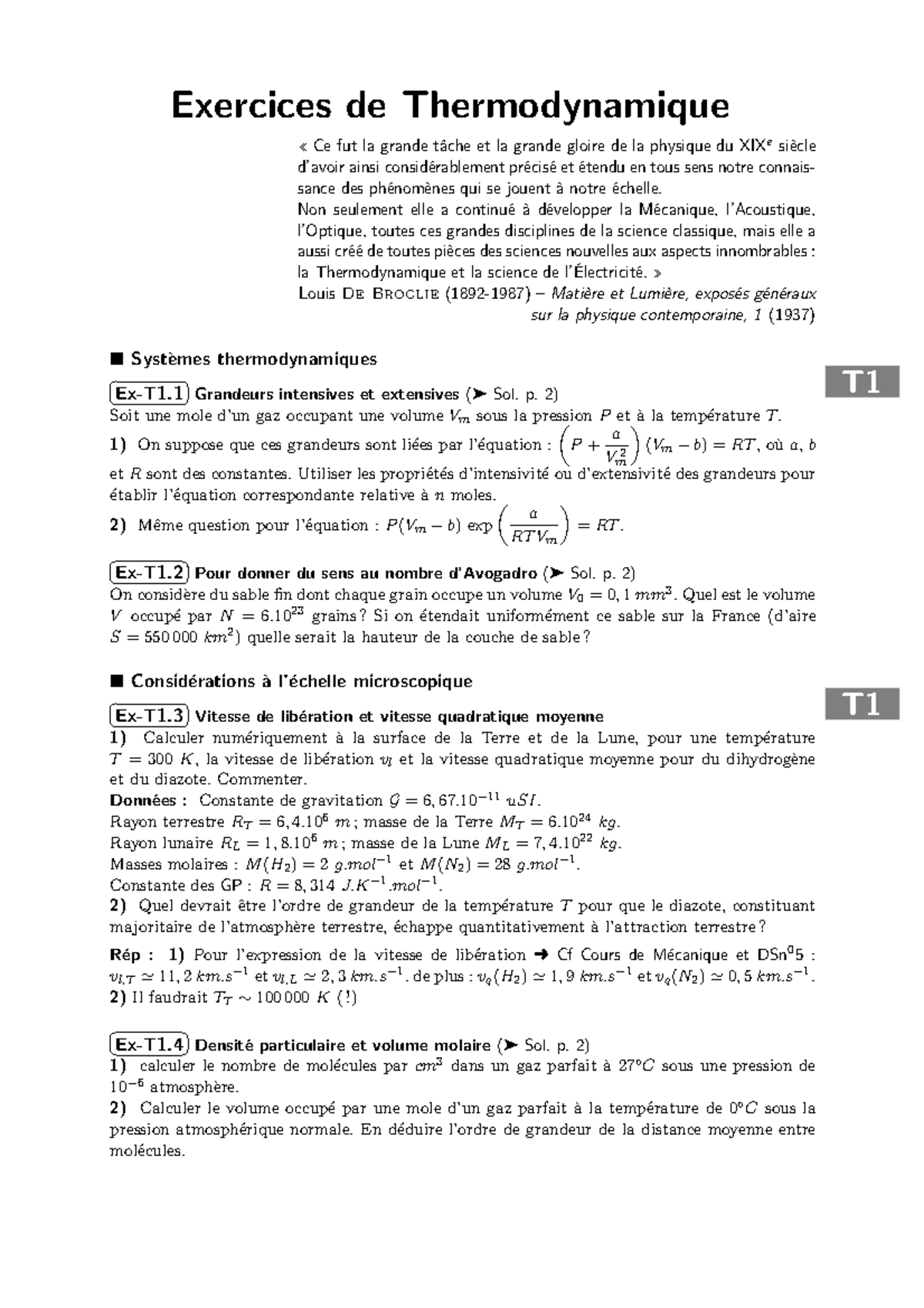 EJERCICIOS DE THERMO, SOLUCIONES Y DETALLES ANALITICOS - Termodinámica - UVM - Studocu