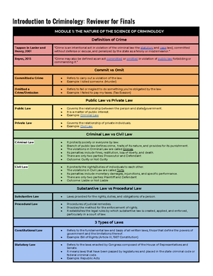231490691 Criminal LAW 1 Basic Principles - CRIMINAL LAW 1 I. BASIC ...