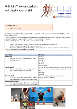 (10) 4.3 Biomechanics Workbook - IB Sport Health and Exercise Science ...