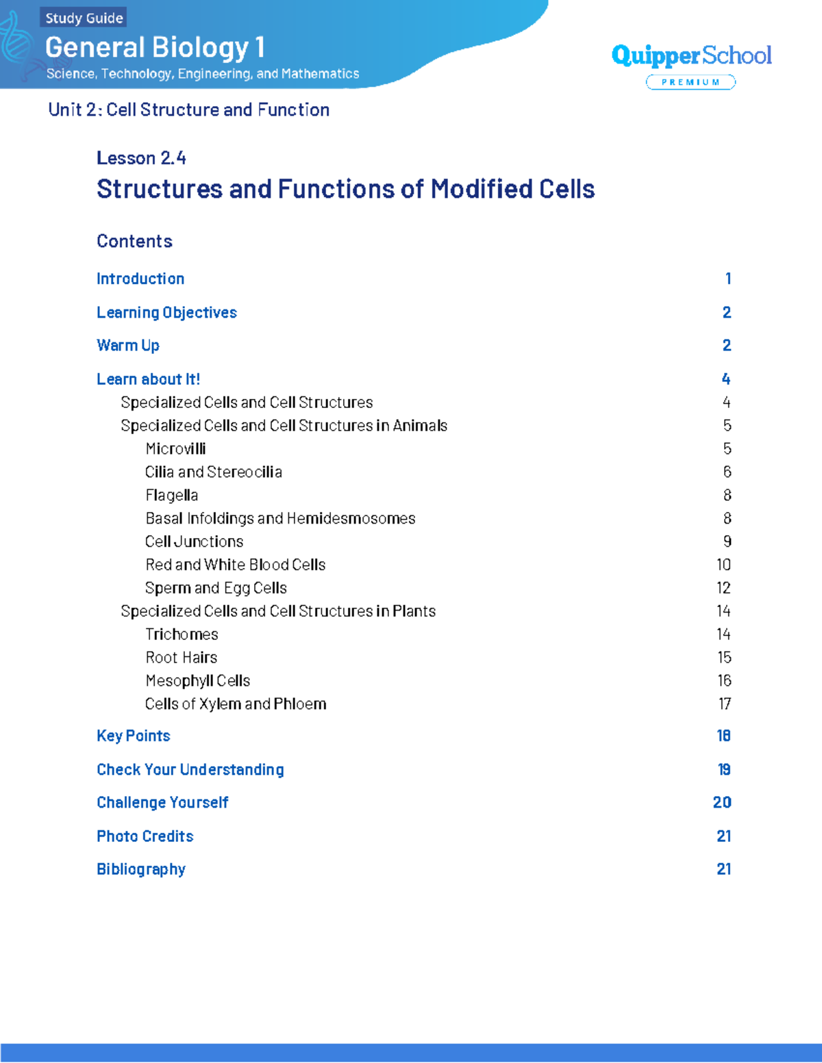 2.4 Str.-2.4 Structures and Functions of Modified Cells-01 - Structures ...