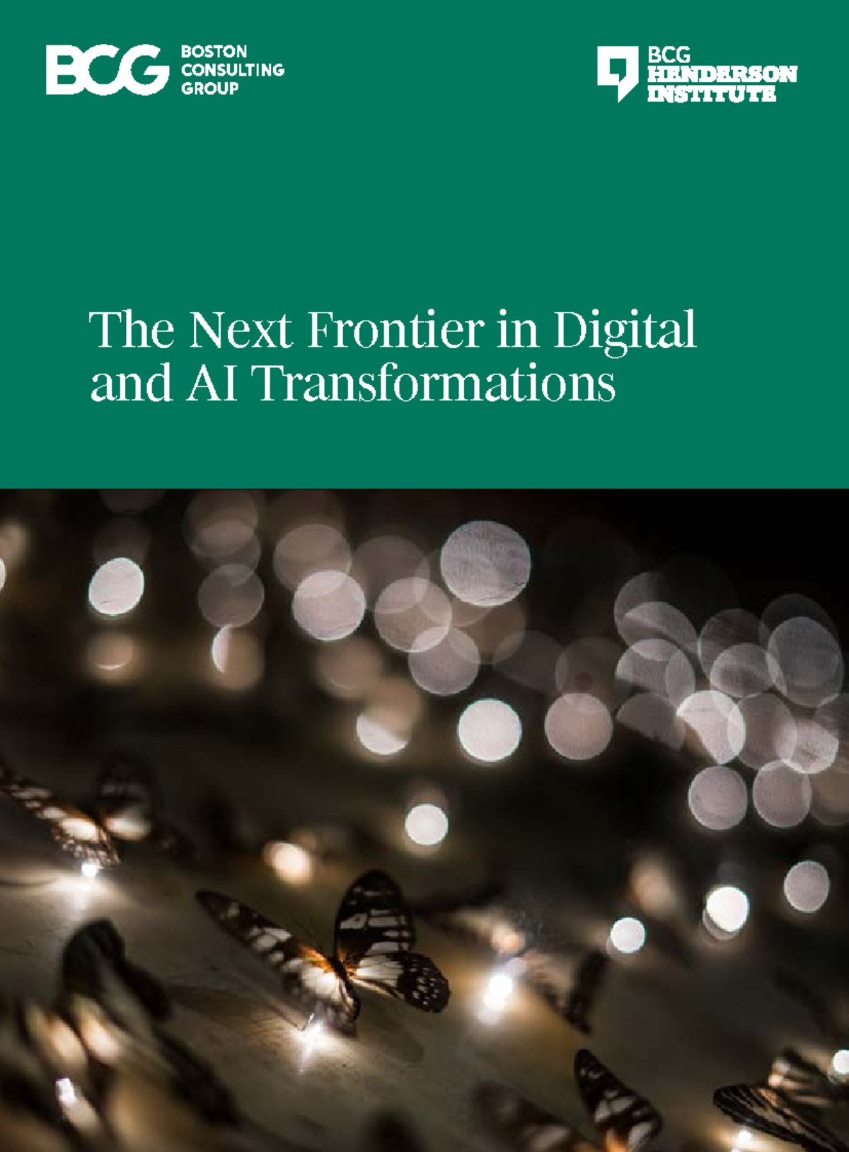 The Next Frontier in Digital and AI Transformations - The Next Frontier ...