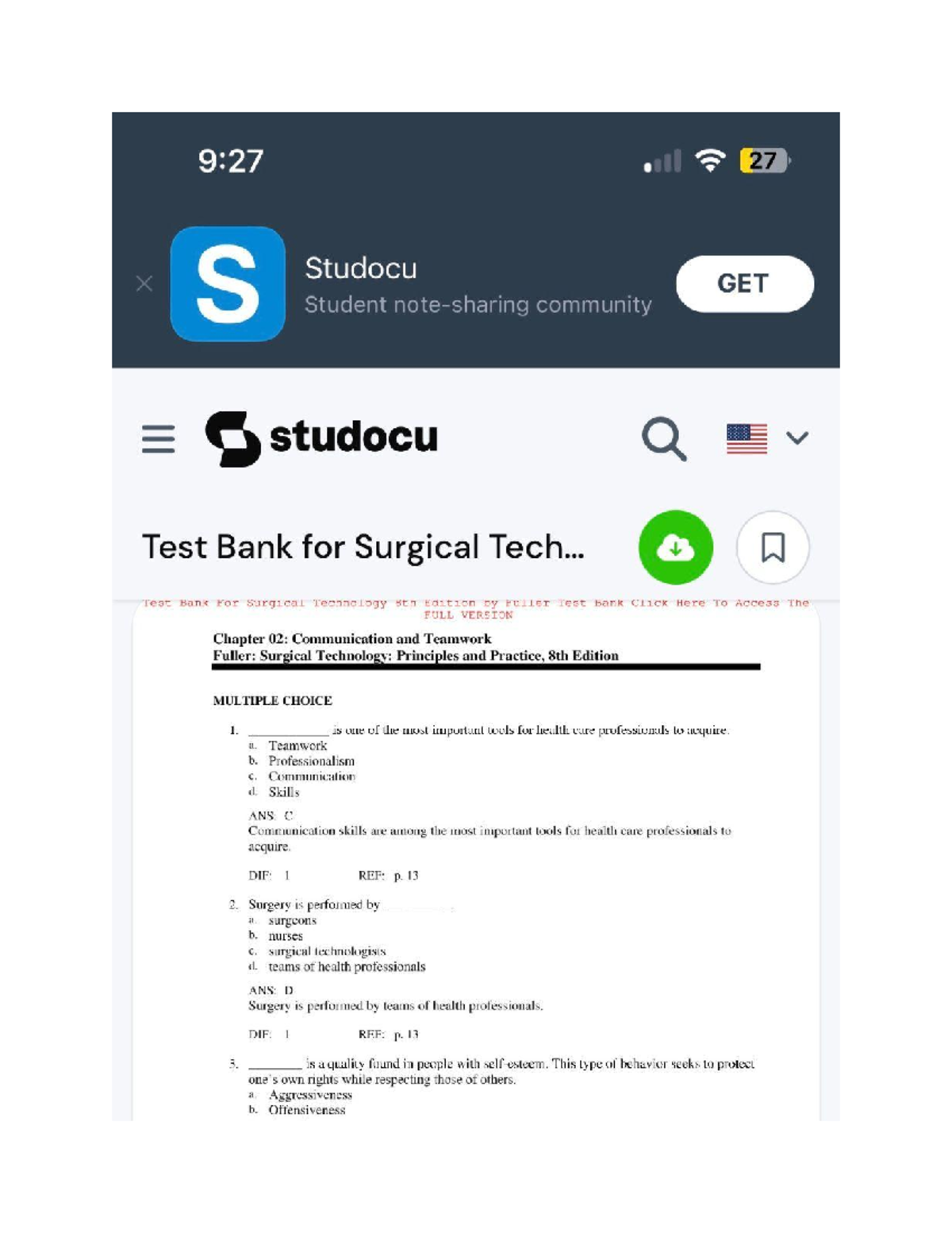 Chapter 1 - Eng 101 - Studocu