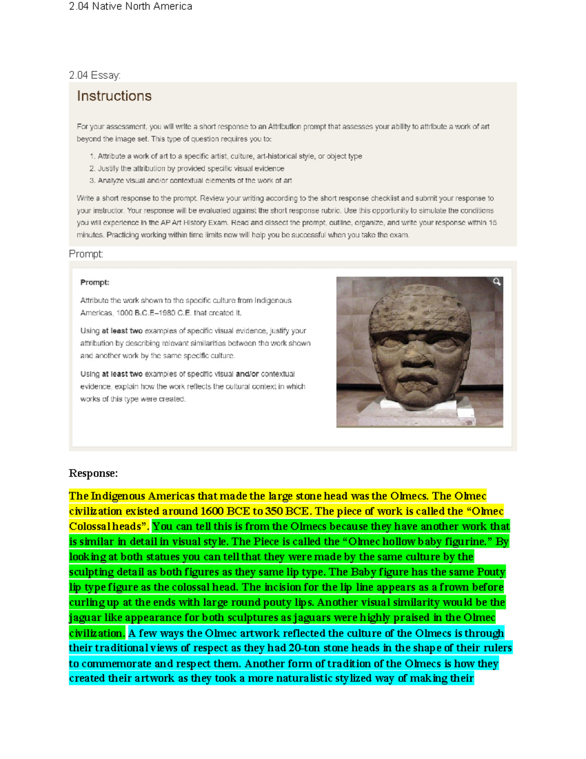 2.04 Essay - r3n3i2n4i - 2 Native North America 2 Essay: Prompt ...